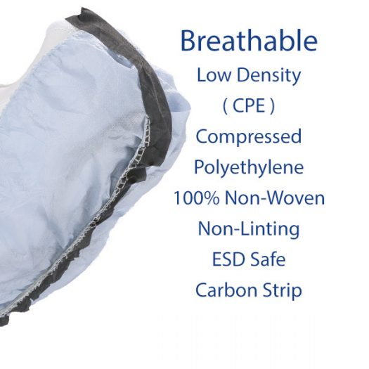 CPE ESD Safe Shoe Covers | Elimstat.com