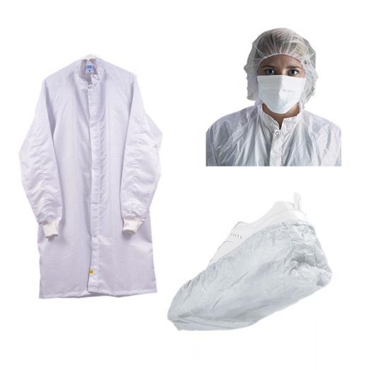 Buy Cleanroom Lab Coats, Face Covers | Elimstat.com