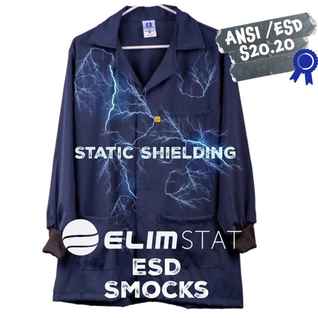Cotton ESD Jackets | Elimstat.com